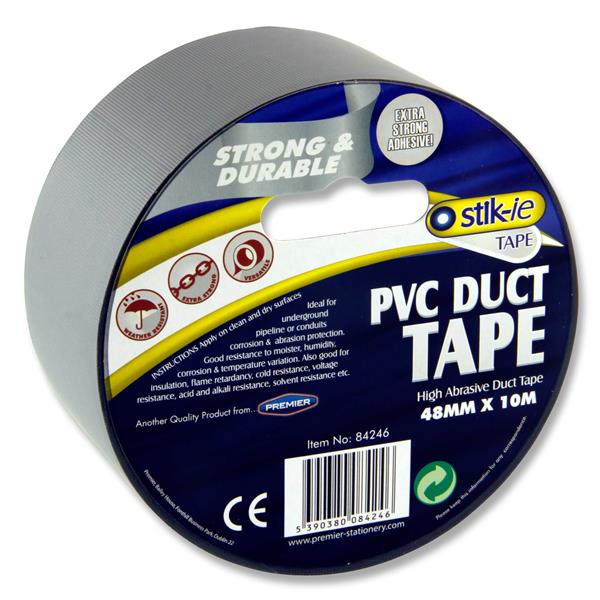 STIK-IE PVC DUCT TAPE 10M X 48MM