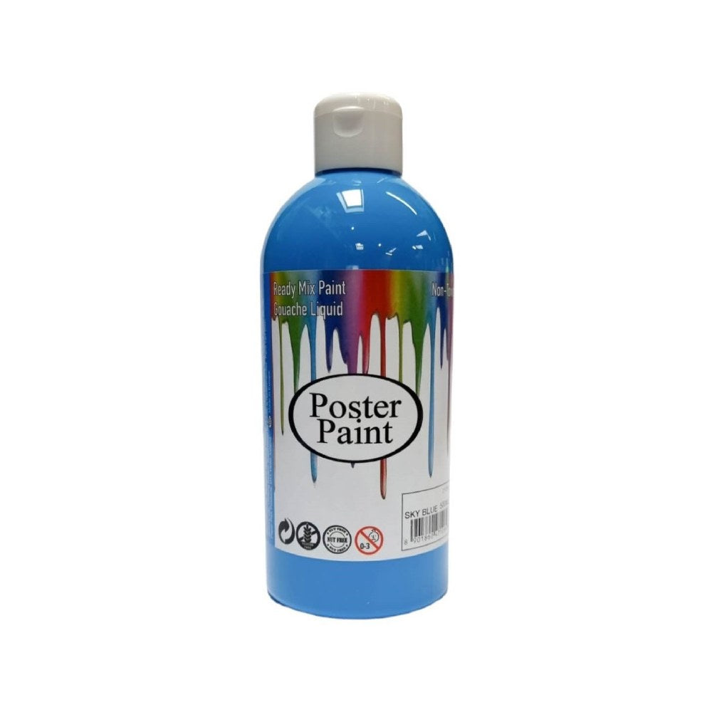 Poster Paint 500Ml Light Blue Ev