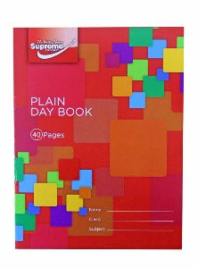 Supreme Plain Day Copybook (Pack of 20)