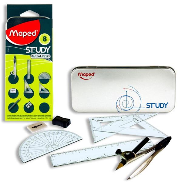 MAPED 8pce STUDY MATH SET