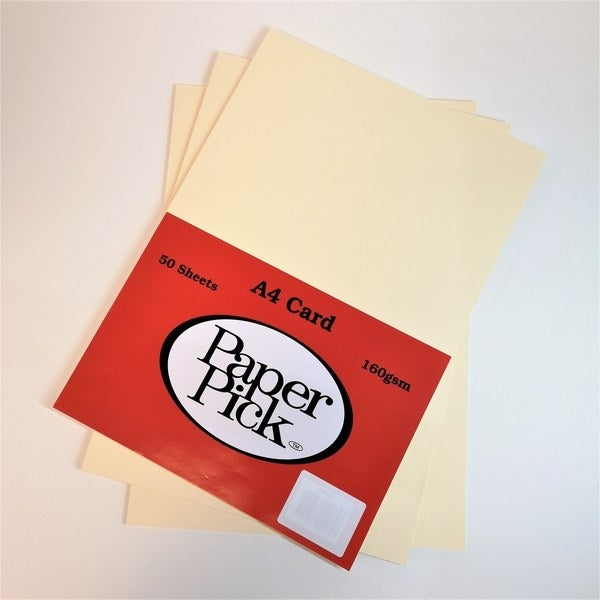 A4 Card - Cream (50)